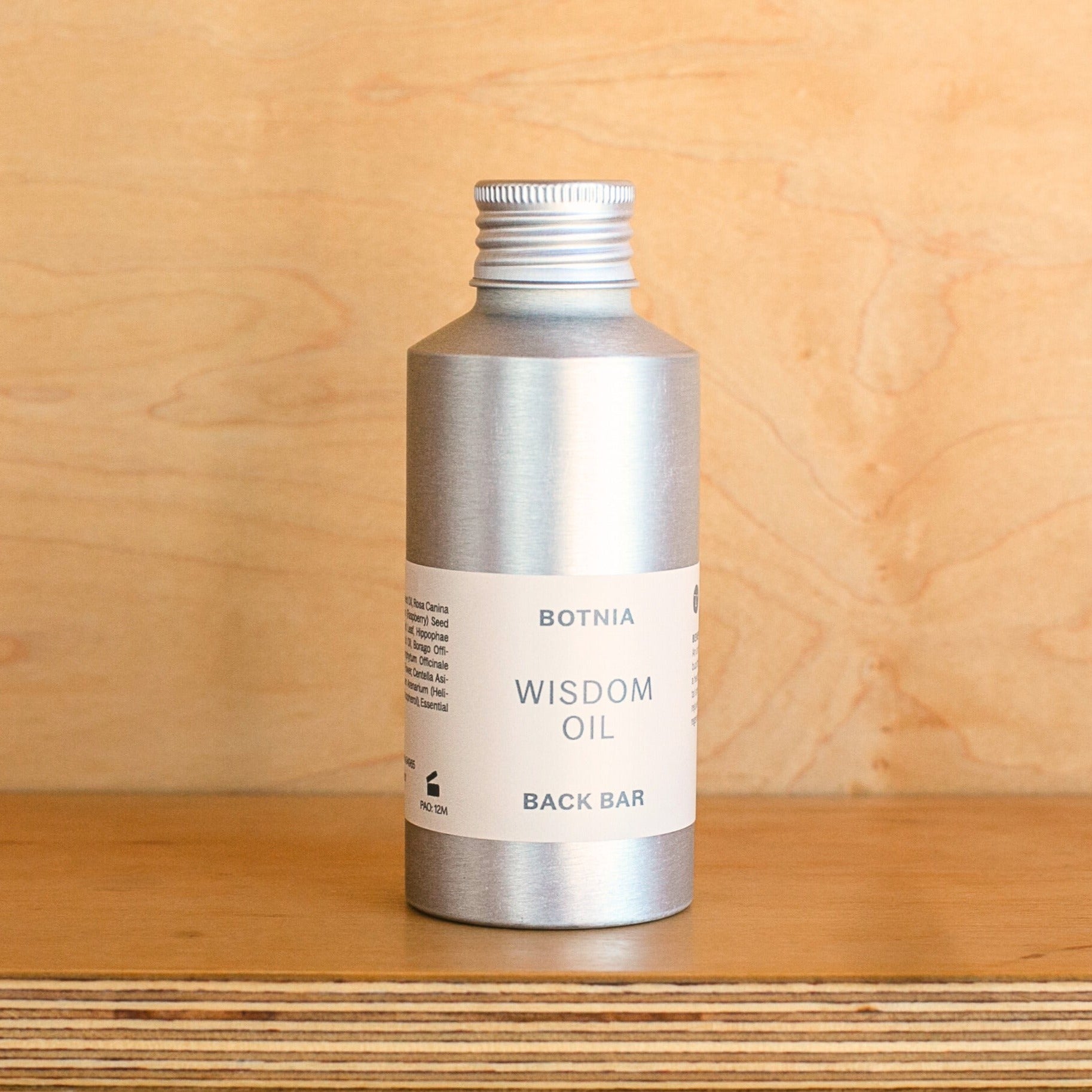 Back Bar Wisdom Oil – BOTNIA Wholesale
